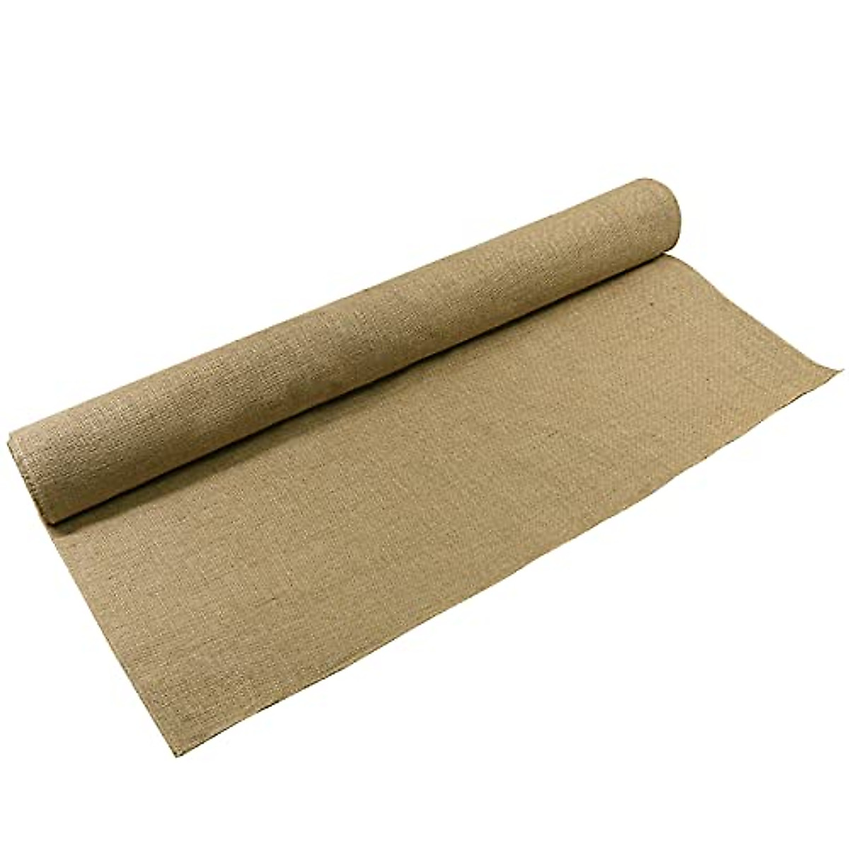 Burlap Garden Fabric Roll - 36" x18 Feet Long Burlap Rolls-Multipurpose Natural Burlap Fabric Jute Material for Plants,Erosion Control and Weed Barrier
