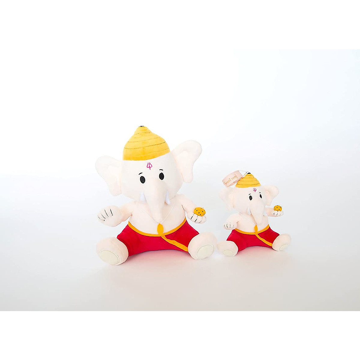 MODI TOYS Baby Ganesh (11 inch) Mantra Singing Stuffed Plush Toy | Ideal for Newborns, Infants, Toddlers, Grandparents | Best for Diwali, Baby Shower, Birthday | Teddy Bear Panda Elephant