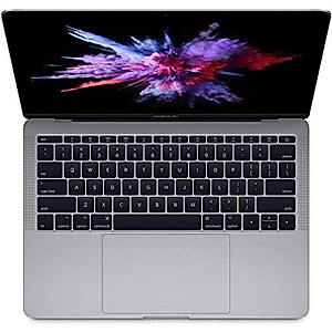 Apple MacBook Pro MPXQ2LL/A Mid-2017 13.3-inch Retina Display - Intel Core i5 2.3GHz, 16GB RAM, 512GB SSD - Space Gray (Renewed)