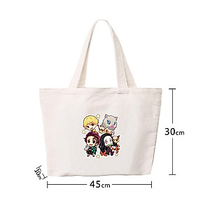 Kpop Anime Backpack Merchandise Canvas Shoulder Bag, Hobo Crossbody Handbag Casual Tote bag for Girls Women Gifts（P）