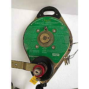 MSA Lynx 10011744 SELF-RETRACTING Lifeline Emergency Rescue 50 FT. Length