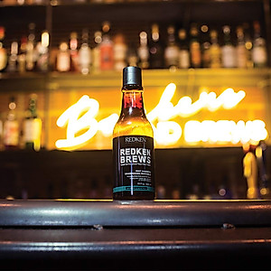 Redken Shampoo For Men, With Menthol For Soothing Application, Cools and Sooths Scalp, Deeply Cleanses Hair, Energizing Mint Scent, Brews, 10.1 fl.oz.