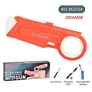 Rousewit Electric Water Guns for Adults Kids,The Strongest Water Gun 30 fee tautomatic Water Gun 700cc,Water Blaster Shooter Squirters Pistol for Kids Teens Outdoor Beach Pool Toys