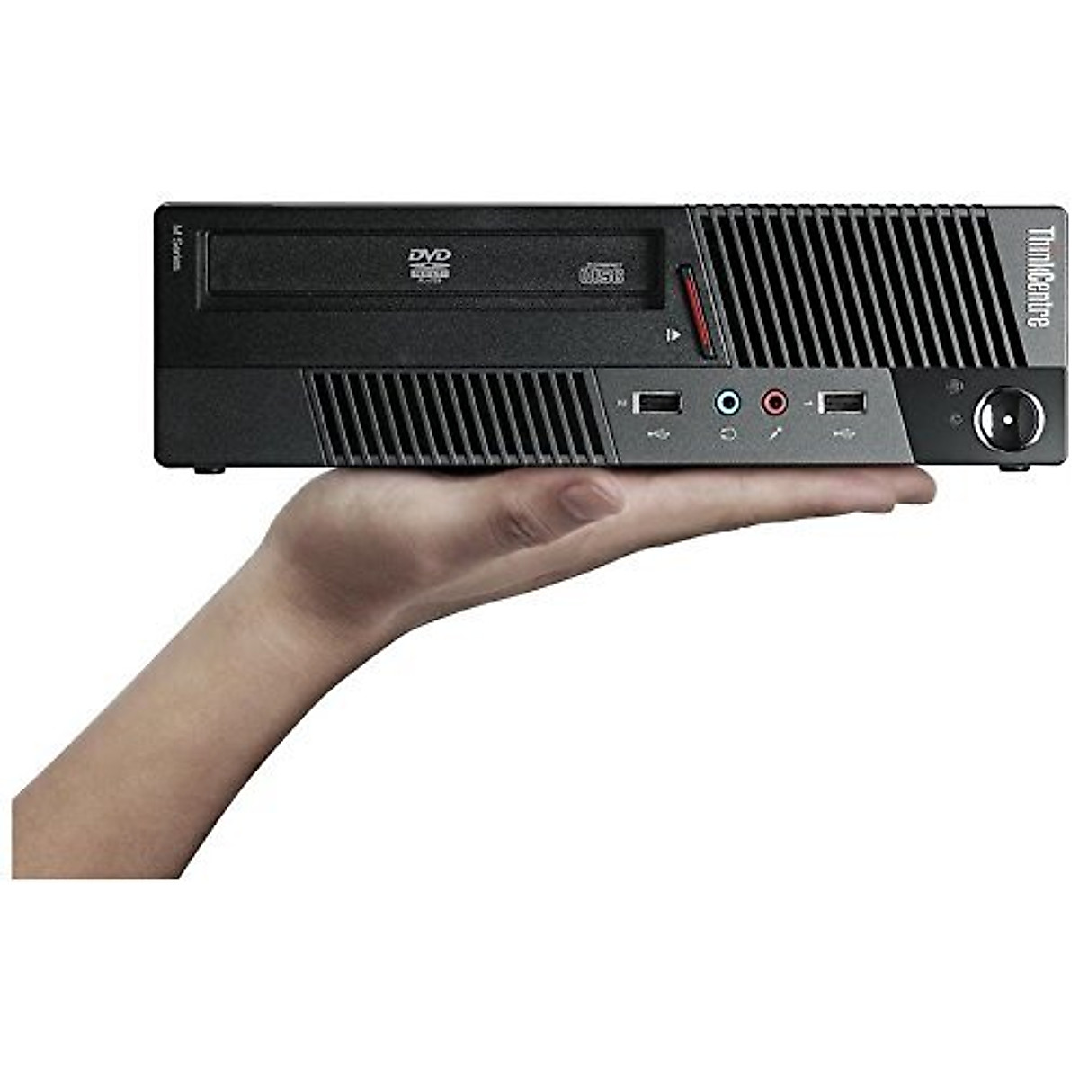 Business Series Lenovo ThinkCentre M91p Ultra Small Computer Mini PC (Intel Core i5-2400S, 8GB Ram, 120GB SSD, Display Port, DVD-RW, WiFi) Windows 10 Professional (Renewed)