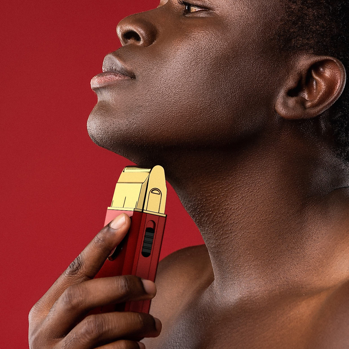 StyleCraft Uno Cordless Foil Shaver, Mini Travel Size, Portable, Gold Titanium Premium Head (Replacement UNO Blades)