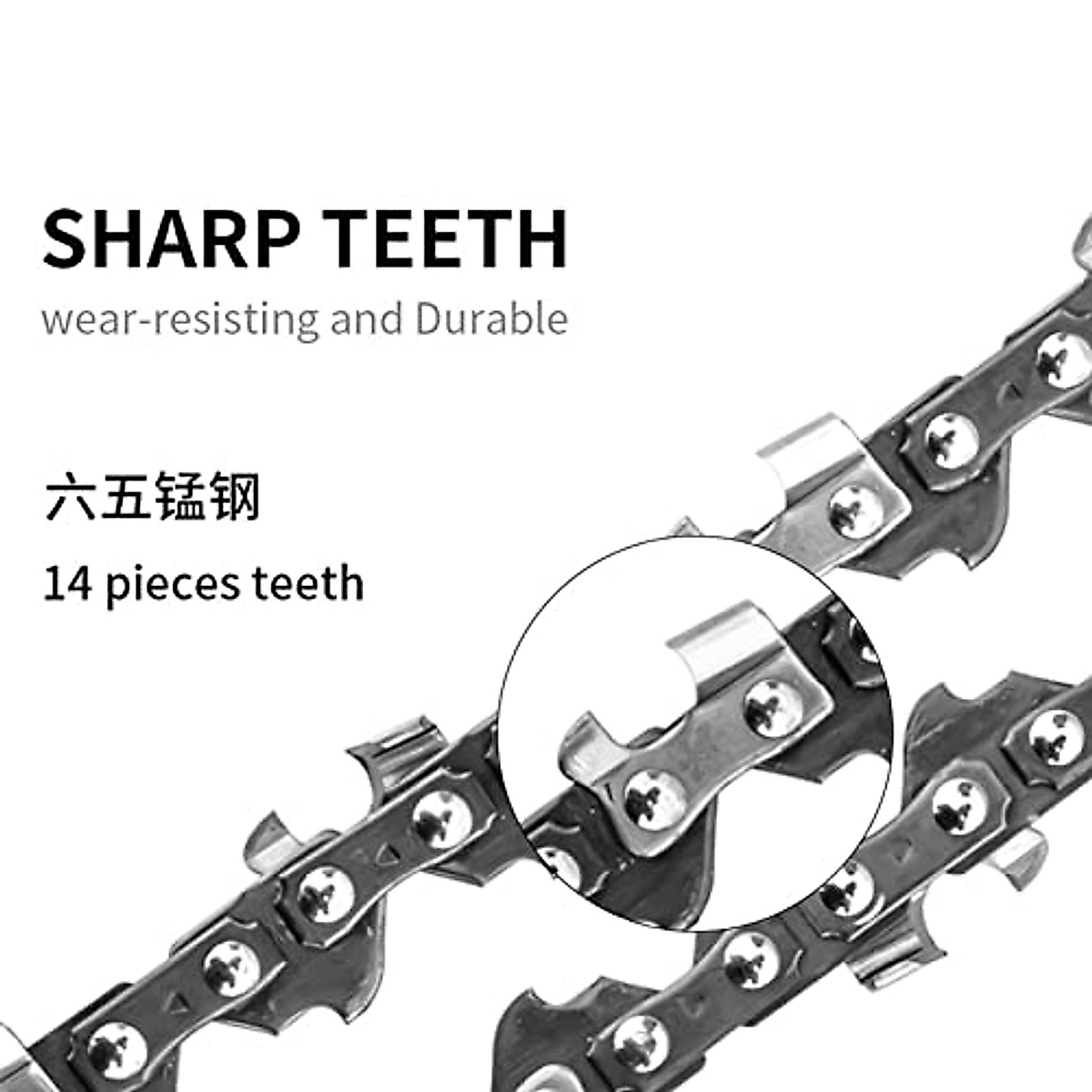 Handheld Cordless Chainsaw Mini Rechargeable Garden Lightweight Chainsaw (US Plug)