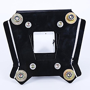 HECASA Trailer Receiver Hitch 2" Compatible with 2014-2022 Polaris RZR XP 4 1000 Razor Bolt On 3000lbs