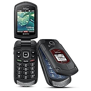 Kyocera DuraXV+ E4520PTT Black Cellphone Verizon (Renewed)