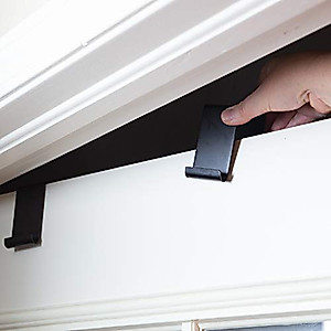 K&H PET PRODUCTS Hangin' Cat Condo Door Mounted Cat Furniture Cat Tree Classy Gray 5 Story High Rise