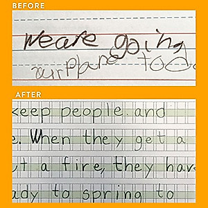 Channie’s Practice Handwriting & Printing Paper Workbook One Page A Day, 250 Pages Front & Back, 125 Sheets, Grades PreK – 1st, Size 8.5” x 11” Summer School, Summer Bridge