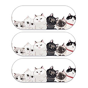 Mobestech Web Cam Computer Camera Phone Camera Cover 3pcs Laptop Camera Cover Slide Phone Camera Cover Cat Pattern Laptop Webcam Cover Computer Camera