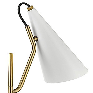 Hartford Desk/Table Lamp, Matte Brass Finish