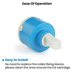 gotonovo 40MM Cartridges Compatible Replacement Valves Faucet Repair Works for Shower System Set