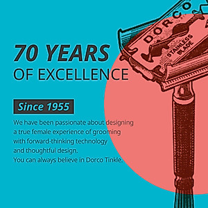 TINKLE DORCO EYEBROW RAZOR, 5 PACKS (15 RAZORS) | DERMAPLANING RAZOR TOOL | HOLIDAY STOCKING STUFFERS