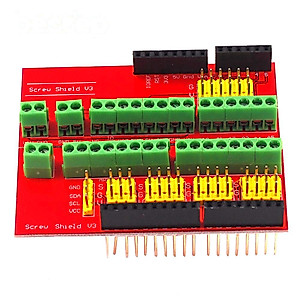 Screw Shield V1 Terminal V3 Expansion Board is Compatible UNO R3 Interactive Media Moudle for Arduino