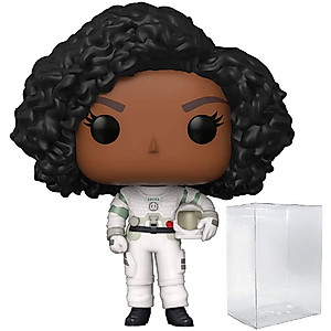 Funko POP Marvel: WandaVision - Monica Rambeau Pop! Vinyl Figure (Bundled with Compatible Box Protector Case), Multicolored, 3.75 inches