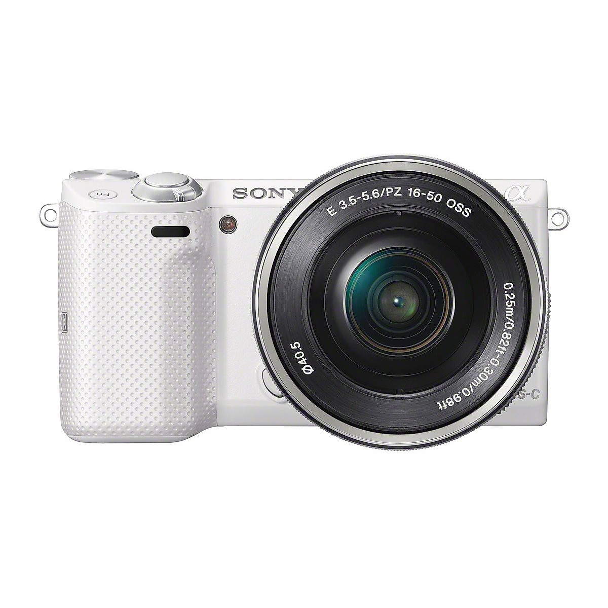 Sony NEX-5TL/W Mirrorless Digital Camera with 16-50mm Power Zoom Lens (White)