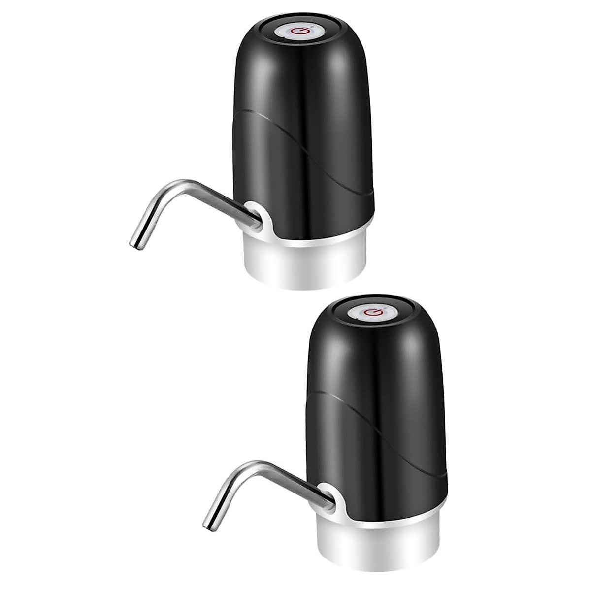 Uonlytech 2pcs Water Pump 3 Gallon Water Jug Water Bottle Pump Water Containers 5 Gallon 5 Gallon Water Bottle Beverage Dispensers Mini Kettle Water Jug Dispenser Automatic Drinks