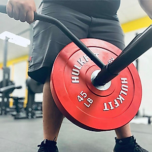 HulkFit T Bar Row Platform Attachment Accessory 360 Degree Swivel Action for Sport, Pro, and Elite Power Cage Squat Rack, Black