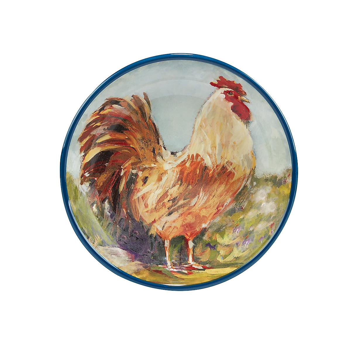 Certified International Rooster Meadow 36 oz. Soup/Cereal Bowls, Set of 4