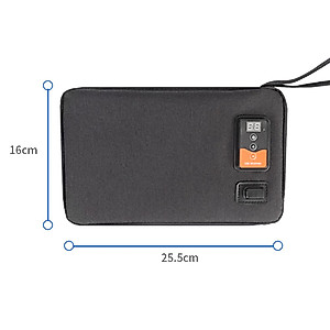 SEADEAR Wipes Warmer,Portable USB Powered Wipes Dispenser Heater Wipes Warmer Car Baby Bottle Warmer with Lanyard DC5V Baby Infant Wet Wipes Warmer Bag for Outdoor Travel