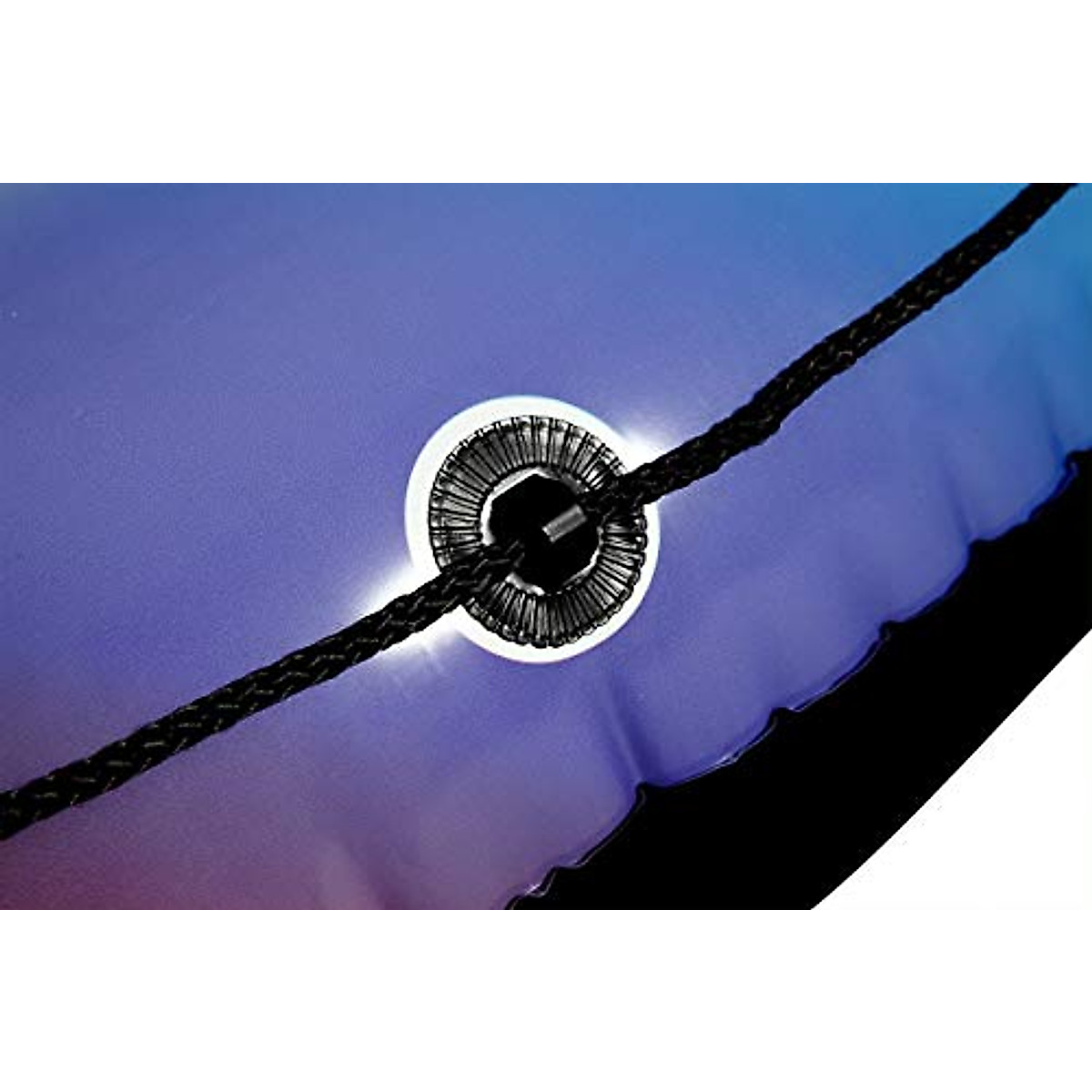 Ozark Trail River Tube , Inflatable Water Float Loungh Device for Pool , Lake , Outdoor Fun Sport and Activities , Rainbow Multi Colors