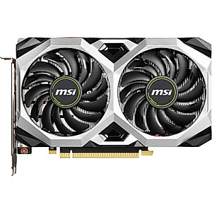MSI Gaming GeForce GTX 1660 Super 192-bit HDMI/DP 6GB GDRR6 HDCP Support DirectX 12 Dual Fan VR Ready OC Graphics Card (GTX 1660 Super VENTUS XS OC)