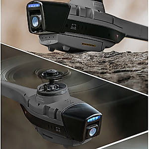 CHUO C128 Drone Model, Remote Control Helicopter for Adults, RC Helicopter Toys 2.4G 4CH Aileronless RC Airplanes Military Aircraft Helicopter Model - RTF Version