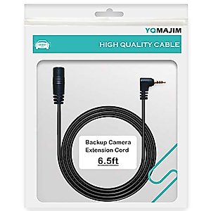 Dash Cam Extension Cable,2.5mm End 6.5 Ft Extension Cord for Dash Camera, Extend Camera Cable for Rear View Reverse,Camera Mirror Camera,Backup Camera Extension Cable(6.5ft)
