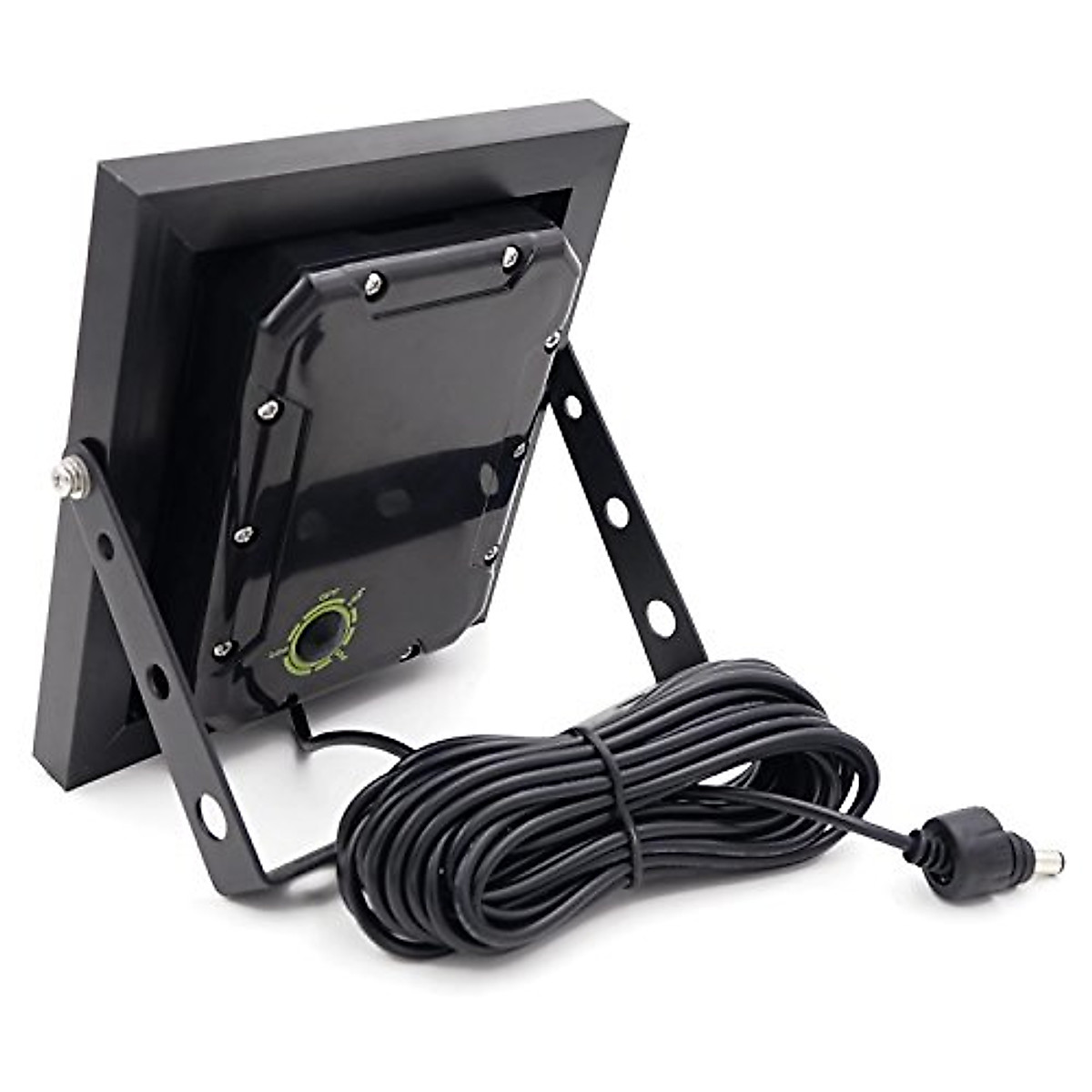 Legacy Mini 50X Twin Solar-Powered LED Spotlight (Warm White LED) for Outdoor Garden Yard Landscape Uplight Downlight, Waterproof, Black Finish