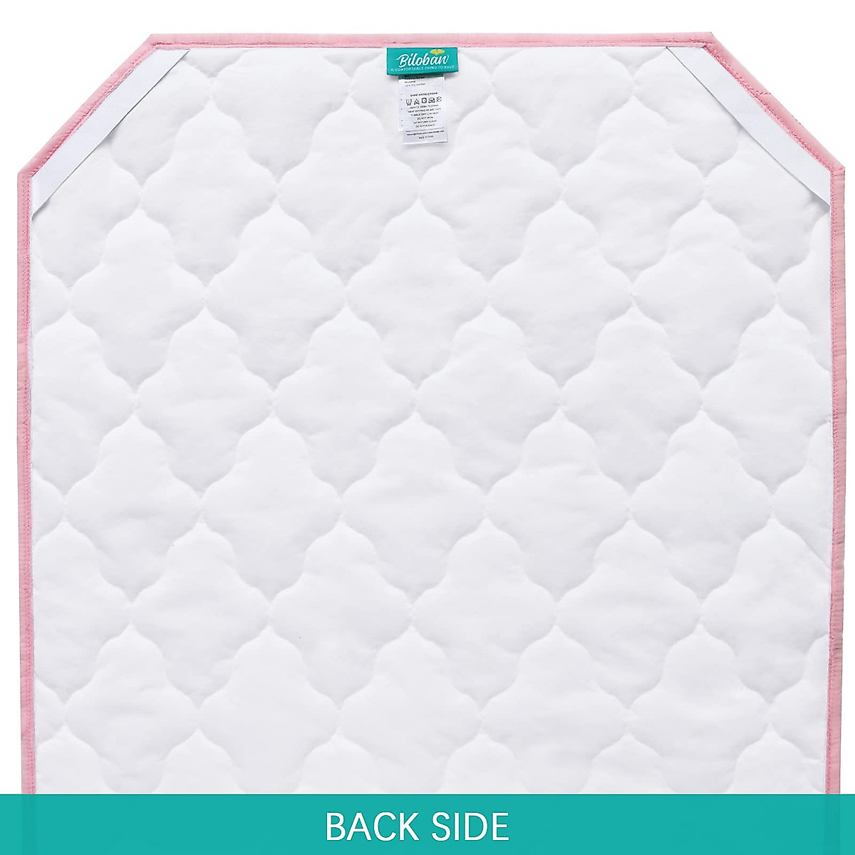 Cot Sheet for Standard Size Daycare/Pre-School Cot Kids Nap Mat Sheet 23" x 51", Children’s Naptime Cot Sheet, Breathable Nap Mat for Boys and Girls, Pink