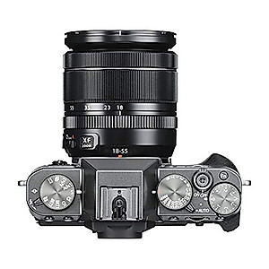 Fujifilm X-T30 Mirrorless Digital Camera w/XF18-55mm F2.8-4.0 R LM OIS Lens, Charcoal Silver