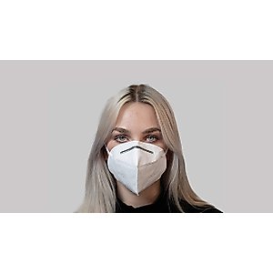 KN95 – Disposable Face Mask | Includes 20 Masks | 5-Ply Layer PM 2.5 Protection | Multiuse Dust & Particle Filtration | Adjustable Nose Piece & Elastic Ear Loop | Comfortable 3D Design Respirator