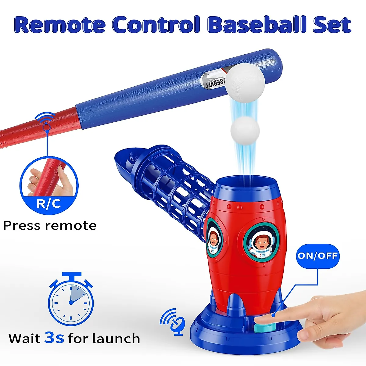 LZZAPJ T Ball Sets for Kids 5-8,Tee Ball Set with Plastic Baseball Bat,Toddler Baseball Game Sports & Outdoors Toys, Baseball Training Equipment for Youth 3-5, Tball Set Gifts for Boys Girls 8-12