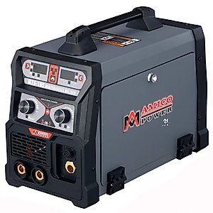 Amico MTS-165, Multi-function 165-Amp MIG/MAG/Flux-cored/Lift-TIG/Stick Arc DC Inverter Welder, Can weld all metals, Spool gun weld aluminum.
