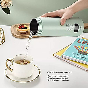 Portable Electric Kettle Temperature 400ML Electric Bottle Temperature Control Appliances Trip Kitchen For Home Smart Kettle