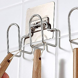 DRNKS Lid Rack Punch-free Pot Lid Rack Wall-mounted Storage Shelf for Hanging Pot Lid Cutting Board In Household Kitchen Applicable to kitchen stove