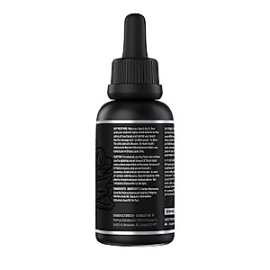 The Beard Struggle Night Liquid Elixir Beard Oil - Silver Collection - Alfheim's Forests - Softens, Moisturizing, & Healthier Beard Growth - Vegan-Friendly Beard Growth Oil (1 Fl oz)