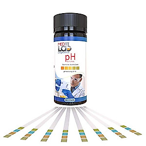 pH Test Strips 0 to 14 (200 ct) for Water & Liquids. Universal Plastic pH Strips Drinking Water, Kombucha, Pool, Spa, Hotub, Soap, & Urine and Saliva. Acid Alkaline Litmus Paper Testing Strips