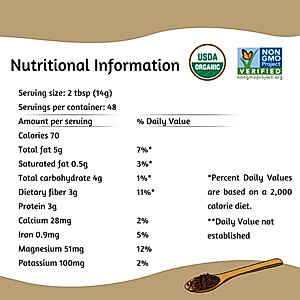 Spectrum Essentials Organic Ground Premium Flaxseed, 24 Oz