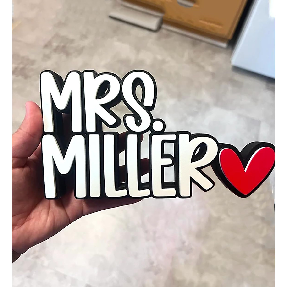 Customized 3D Desk Name Plates, Personalized Teacher Name Signs, Ideal Office Gifts for Boss & Coworkers, Enhancing Your Office Décor, Desk Name Sign | Kids Name Sign