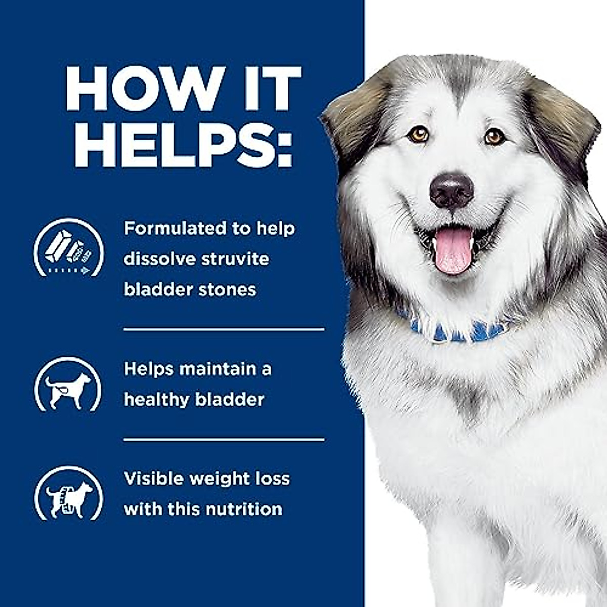 Hill's Prescription Diet c/d Multicare + Metabolic Chicken Flavor Dry Dog Food, Veterinary Diet, 24.5 lb. Bag