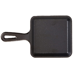 Lodge L5WS3 Cast Iron Wonder Skillet, Pre-Seasoned, 5.5 -inch