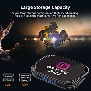 SUSAY Android 11.0 TV Box 4GB RAM 32GB ROM MXIII Pro X4 Amlogic S905X4 64-bit Quad Core with Dual Wi-Fi 2.4G/5.0G, BT 4.0/ 3D Ultra HD 8K/ H.265/ 1000M LAN/USB 3.0 Smart TV Box