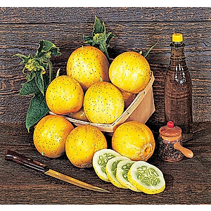 Burpee 'Lemon' Cucumber Seeds, 100 Non-GMO seeds, Heirloom