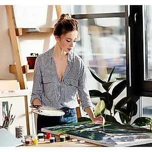 eniref Paint by Numbers for Adults, Drawing On Canvas Paintwork with Paintbrushes Acrylic Paints,Without Frame DIY Succulent Plants Oil Painting for Home Wall Decoration16x20 Inch