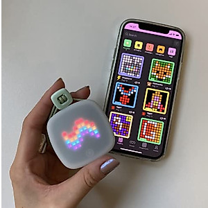 imagiCharm - STEM Educational Coding Toy for Kids - Programmable Accessory Pairs with Mobile-Based Game to Create and Bring to Life Your Own Pixel Art - Gift for Girls and Boys Age 8-13+