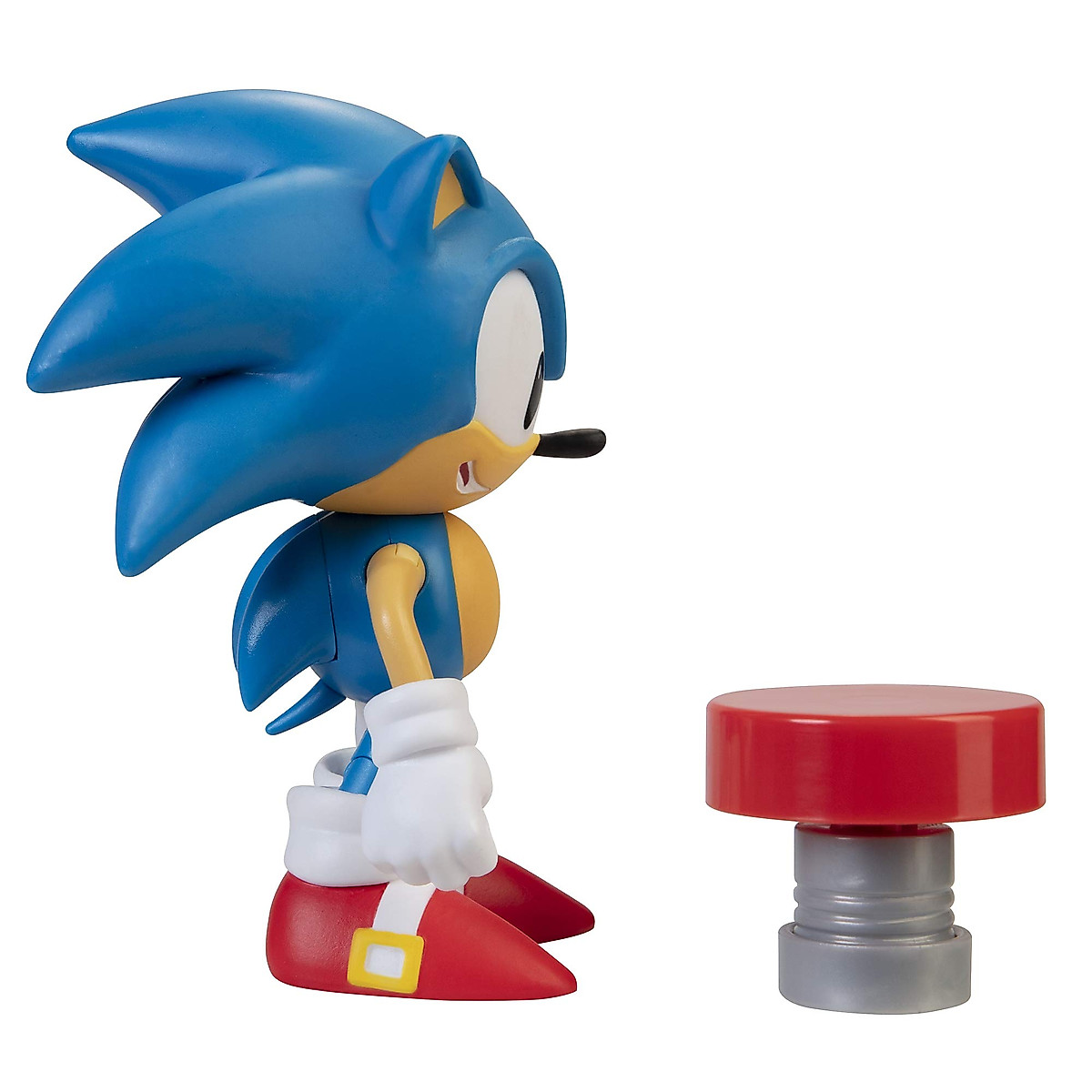 Sonic 4"- Classic Sonic w/Spring- Wave 4 (Online) Articulated