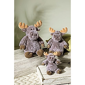 Mary Meyer FabFuzz Stuffed Animal Soft Toy, 13-Inches, Medium Caboodle Moose