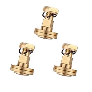 TorSor 3 Pack Tailor Scissors Pivot Bolt and Nut Replacement Central Axis Shaft Assembly Screws for 8/9 inch Sewing Scissors Fabric Scissor Sewing Shears Repair Parts